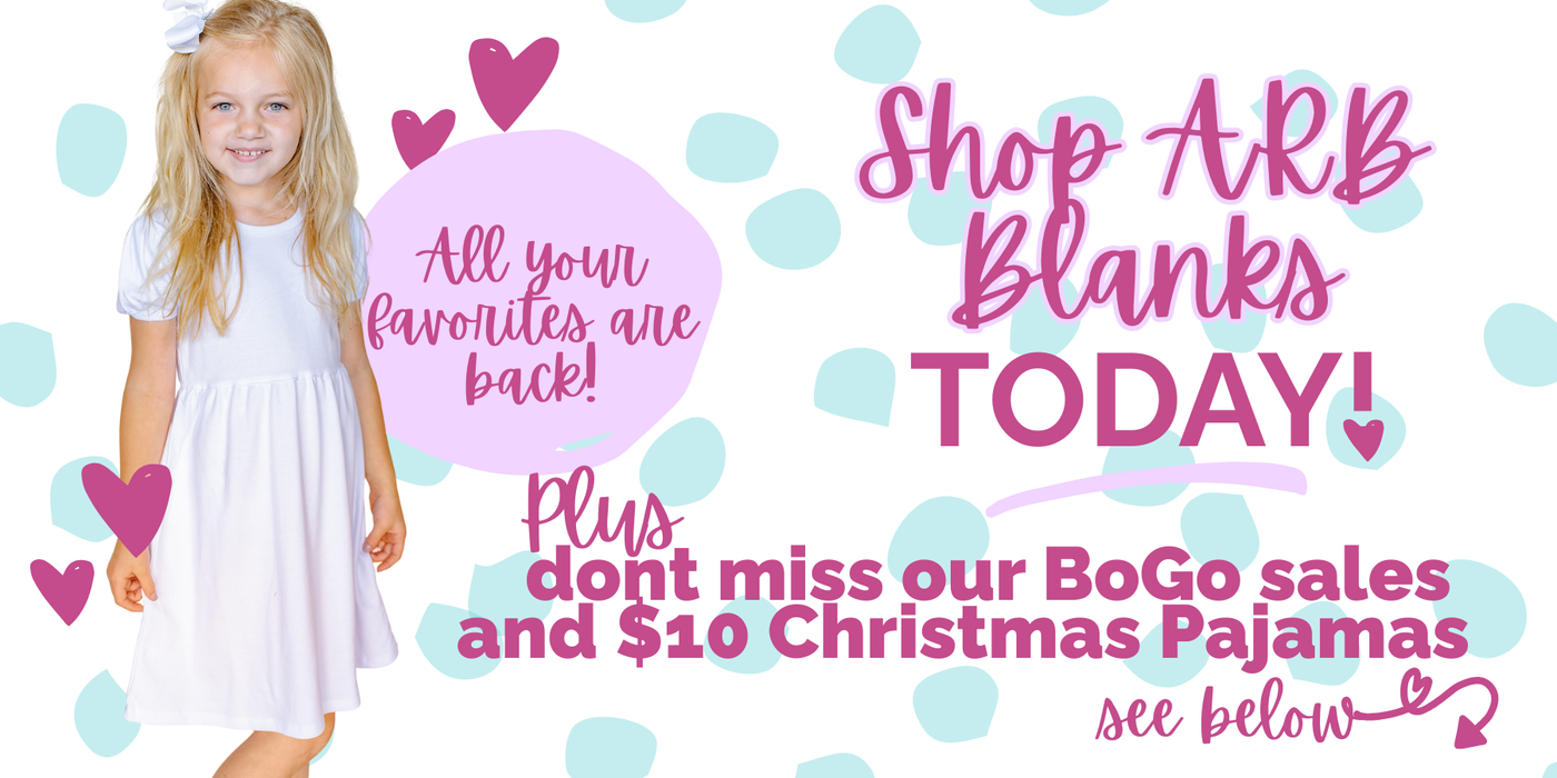 ARB Blanks - High quality, affordable children's blanks