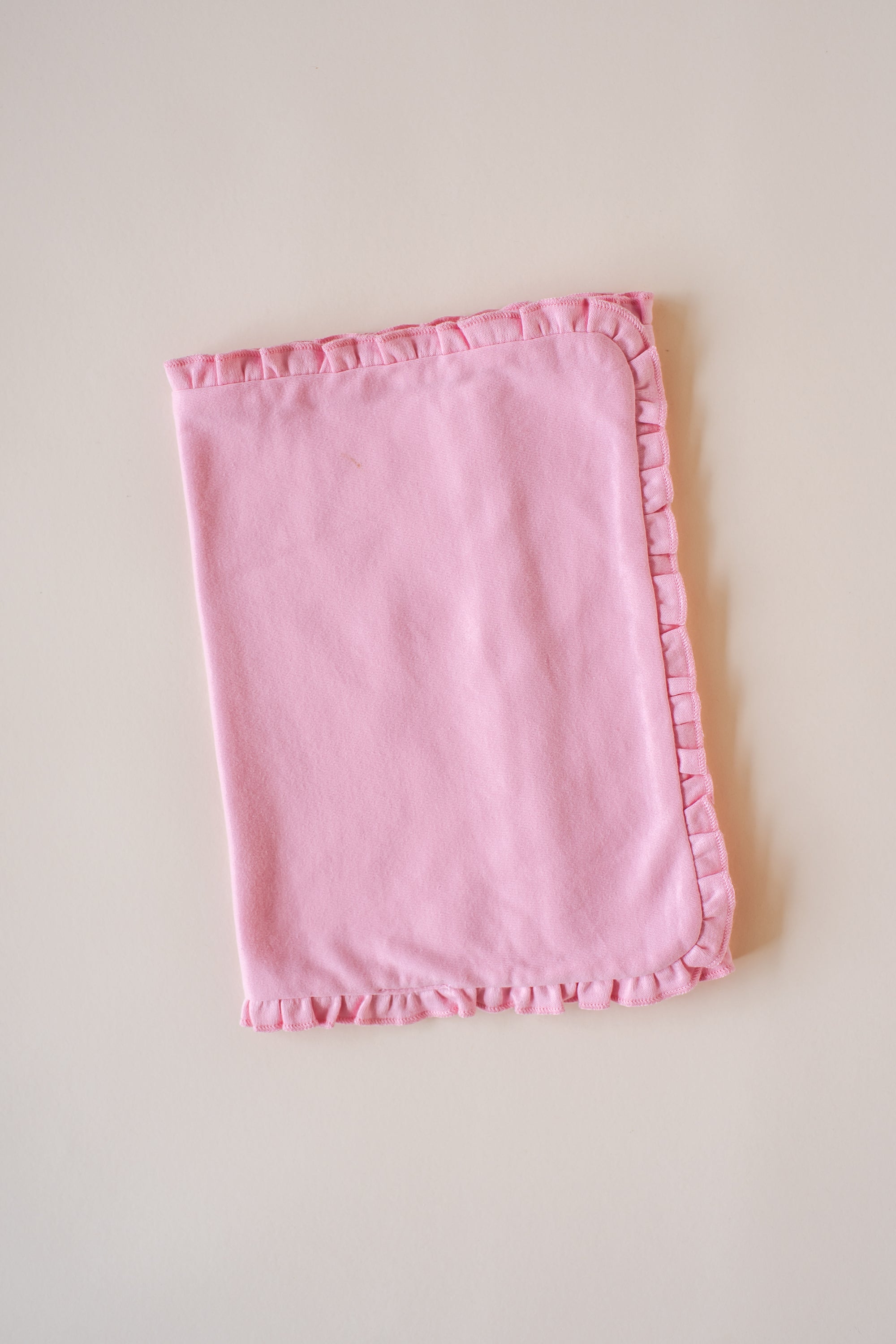 Ruffle Baby Burp Cloth - ARB Blanks