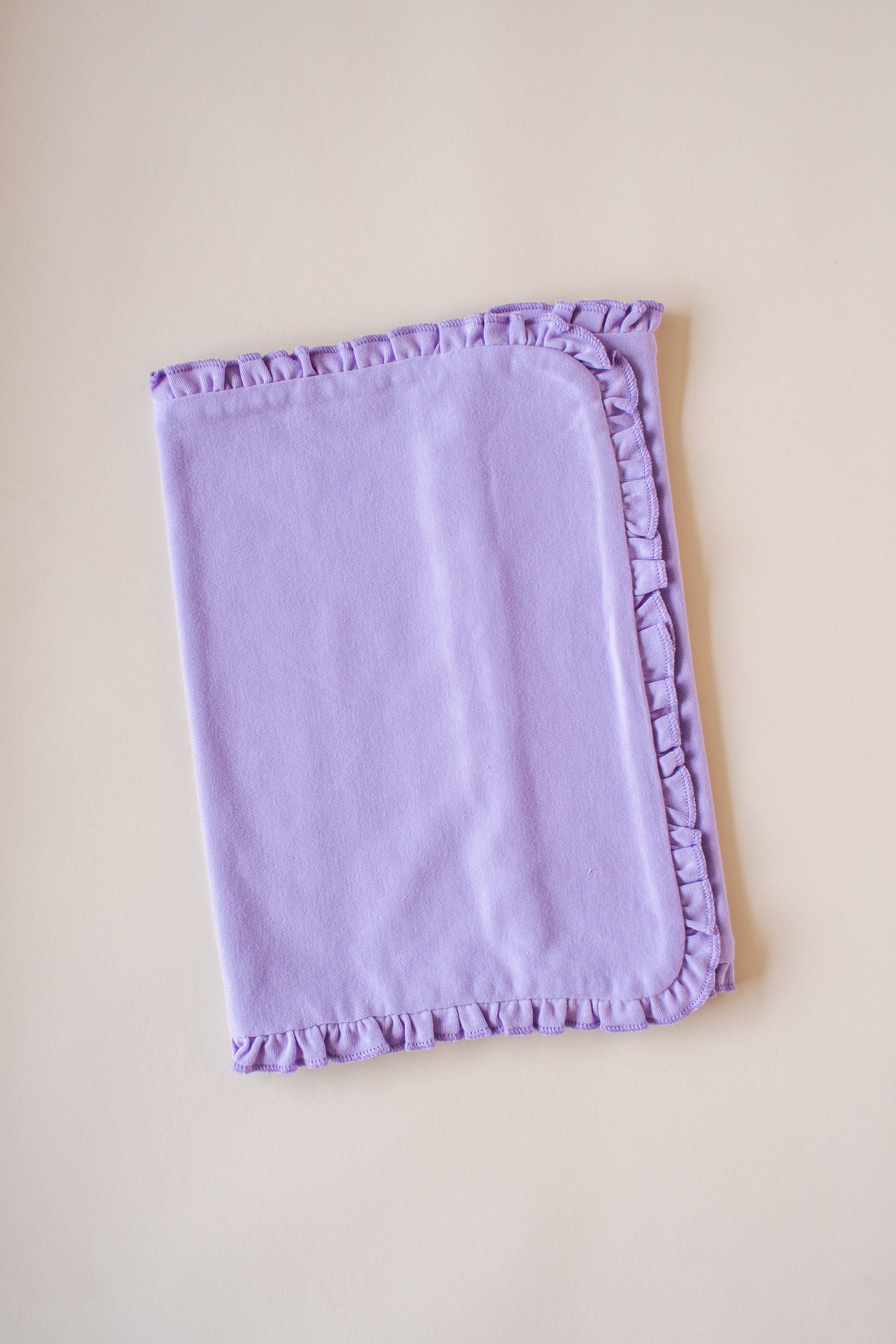 Ruffle Baby Burp Cloth - ARB Blanks