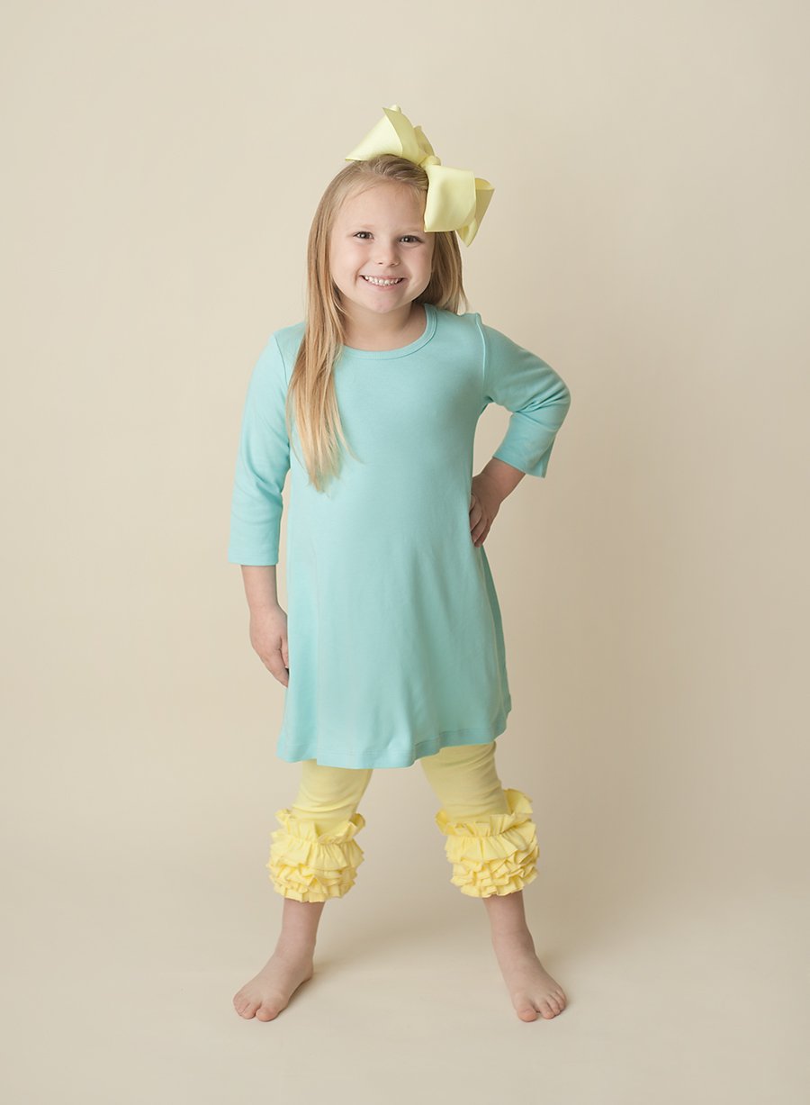 Girl's Straight Sleeve Tunics - ARB Blanks